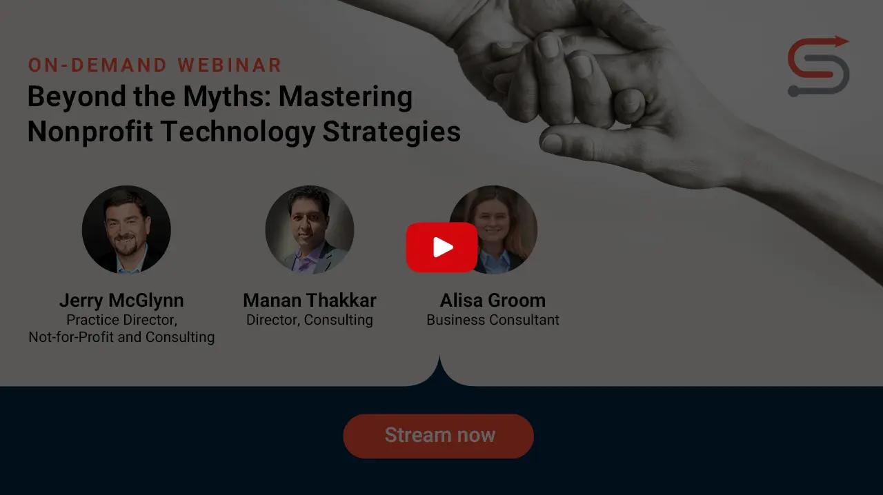 Webinar: Mastering Nonprofit Technology Strategies | Synoptek